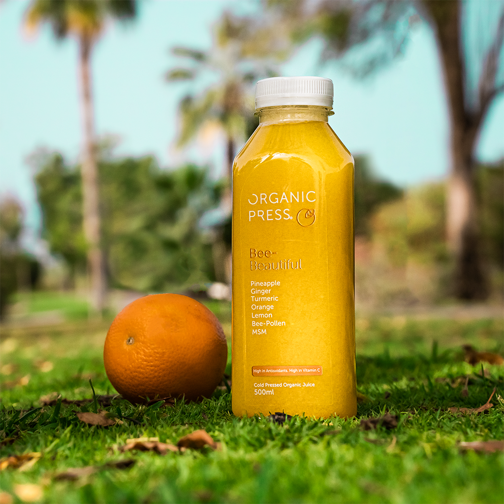 Bee-Beautiful: Pineapple, Ginger, Turmeric, Orange, Lemon, Bee Pollen